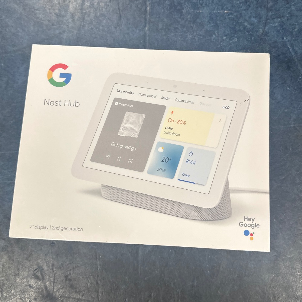 New Google google nest hub 2nd generation brand new - Own4Less
